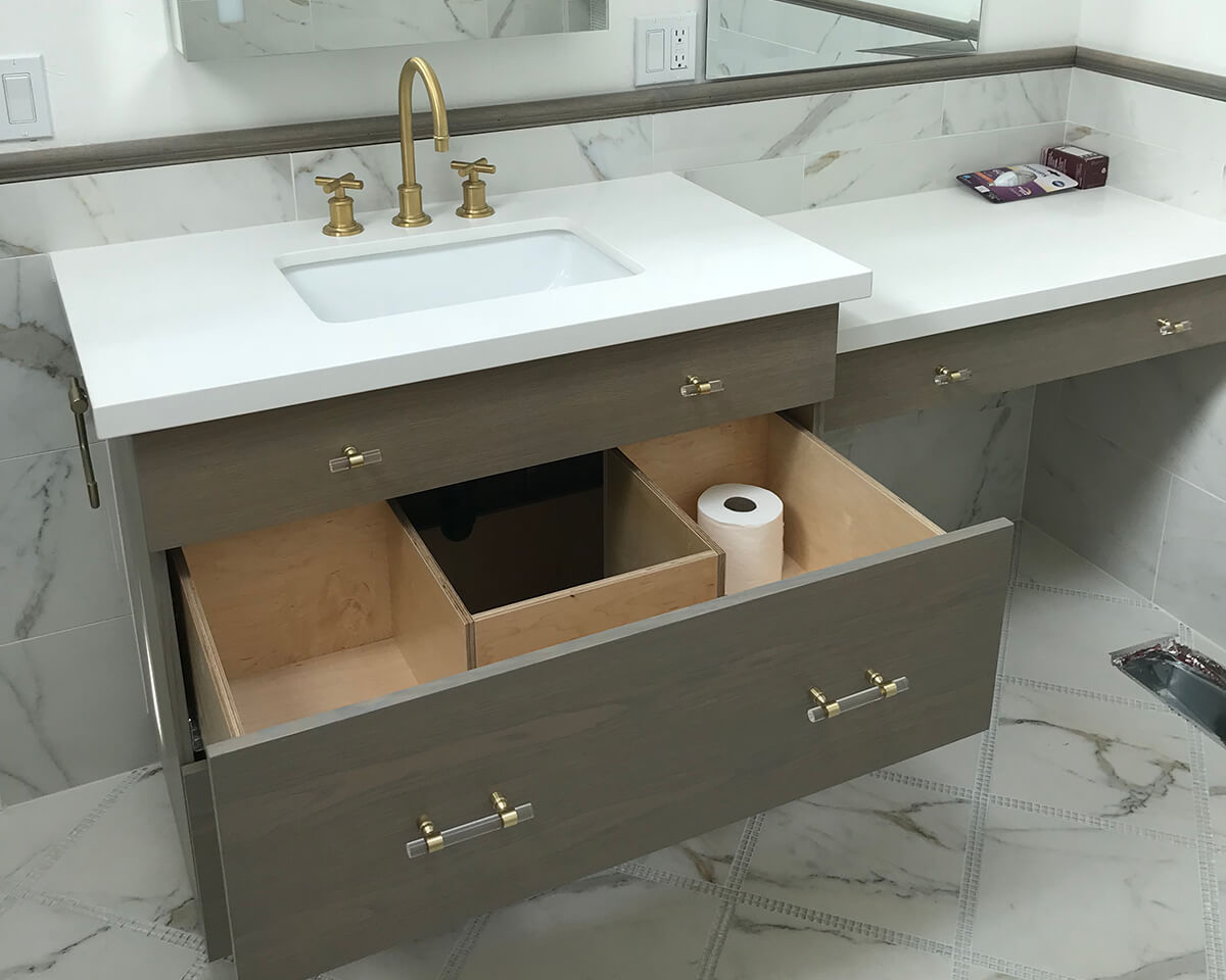 Bathroom Gallery | Creative Shades & Cabinetry