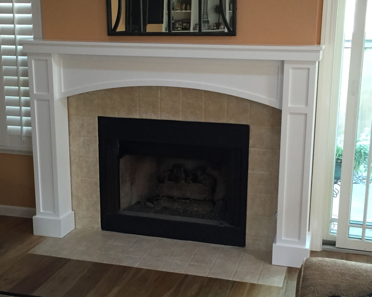 Mantles, Built-Ins & Other Gallery | Creative Shades & Cabinetry