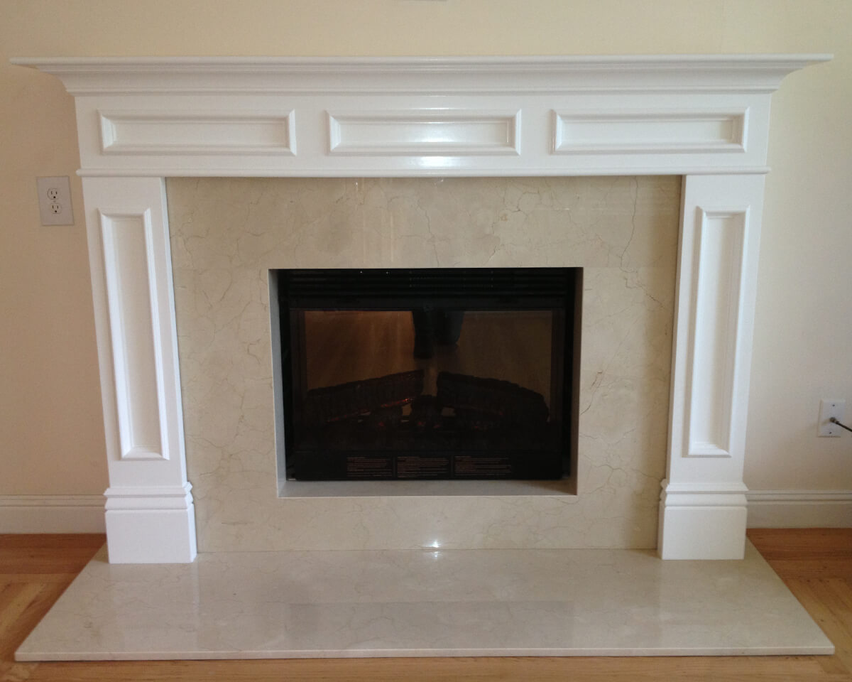 Mantles, Built-Ins & Other Gallery | Creative Shades & Cabinetry